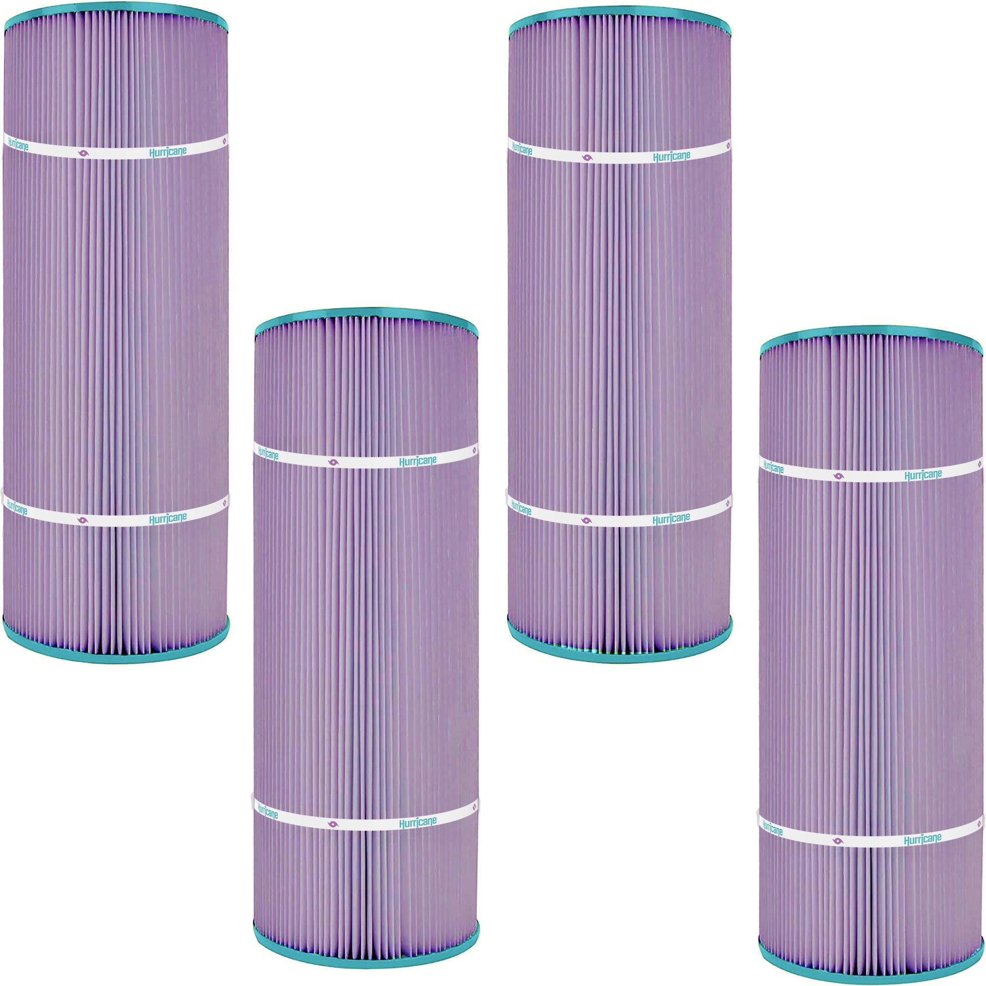 4 Pack HF7470-04P Platinum Purple Pool Filter Cartridge - Replacement ...