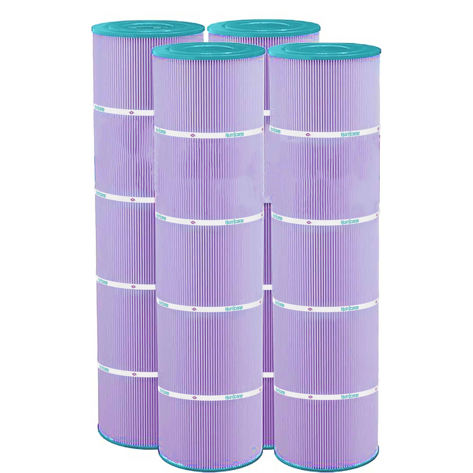 4 Pack HF7471-04P Platinum Purple Pool Filter Cartridge - Replacement ...