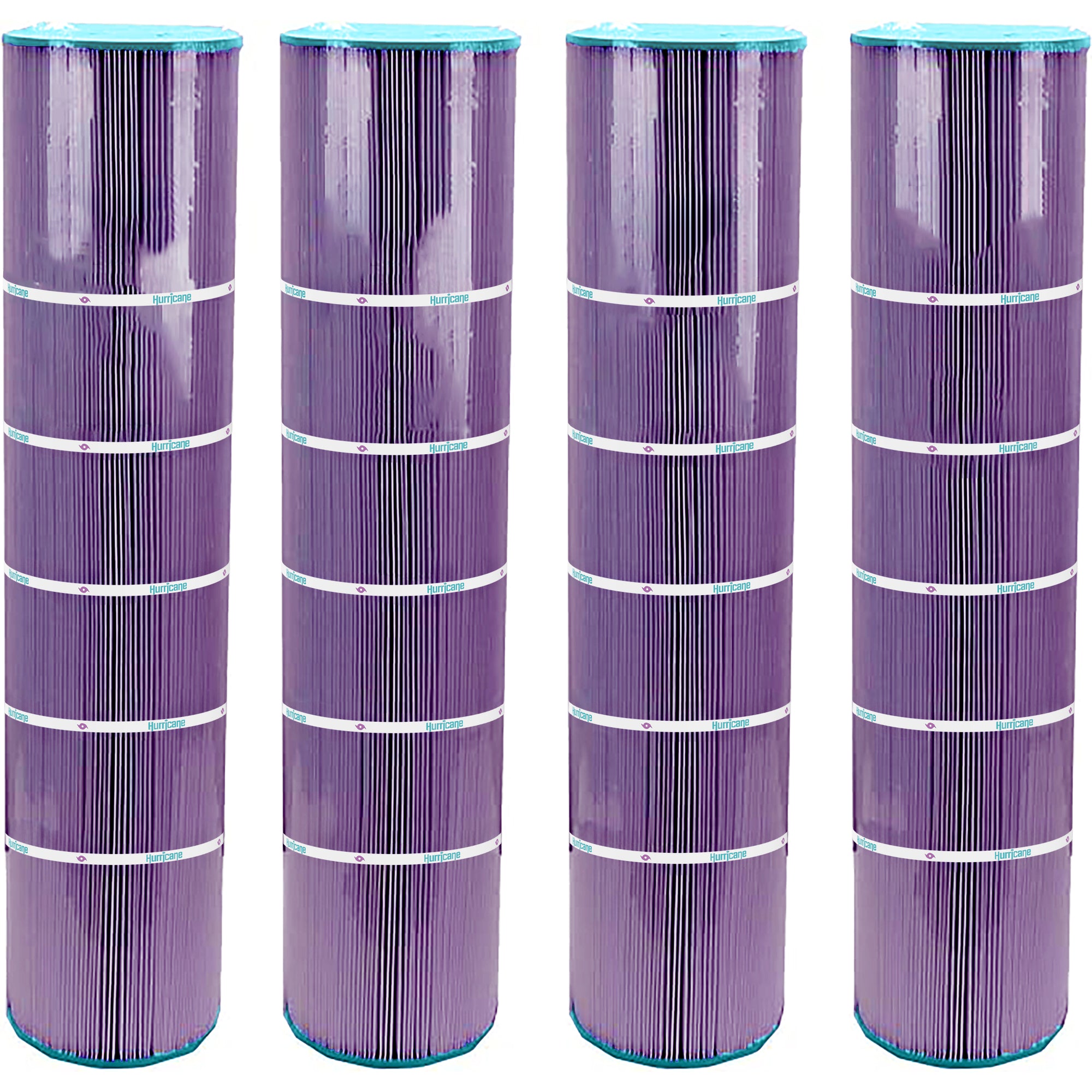 4 Pack HF7472-04P Platinum Purple Pool Filter Cartridge - Replacement ...