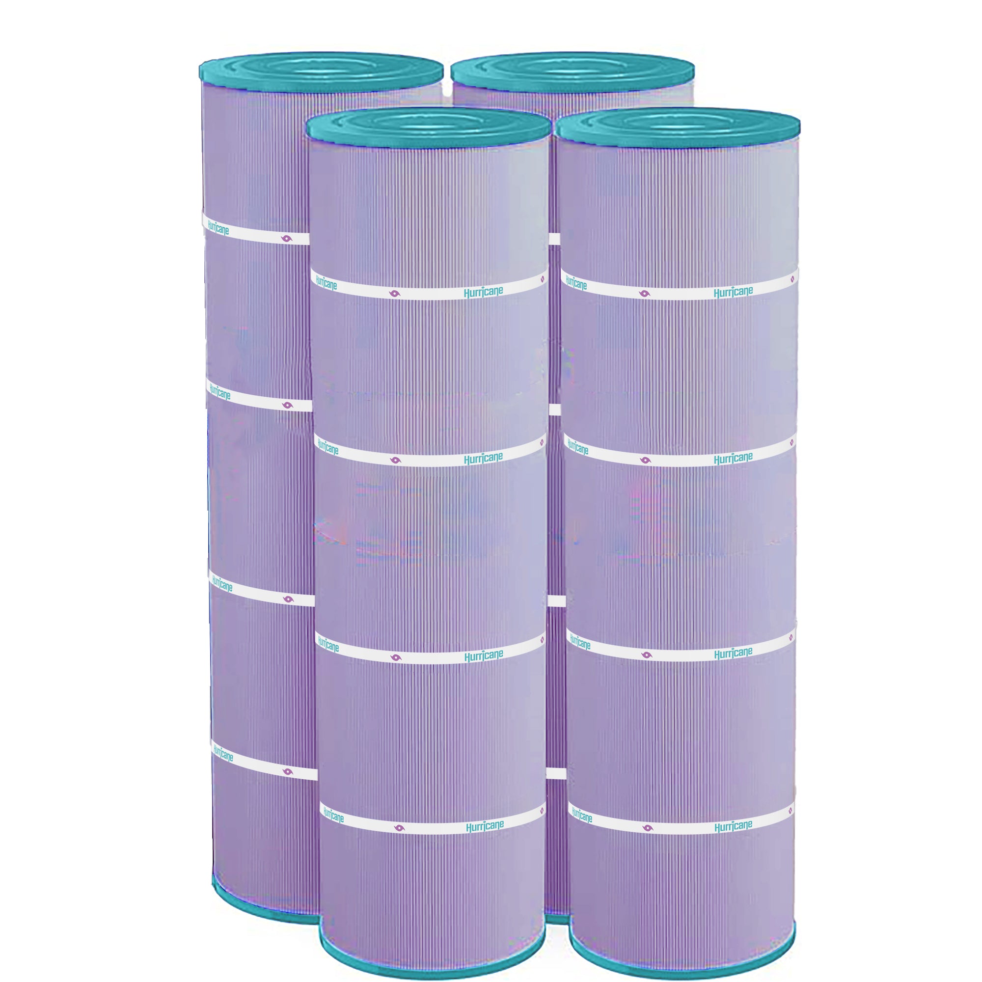 4 Pack HF7487-04P Platinum Purple Pool Filter Cartridge - Replacement ...